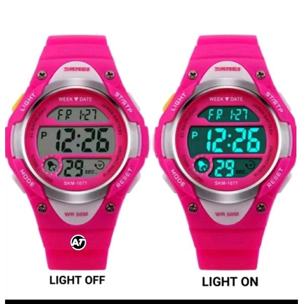 Girls Stylish Sporty Digital Watch – Kids Watches NZ